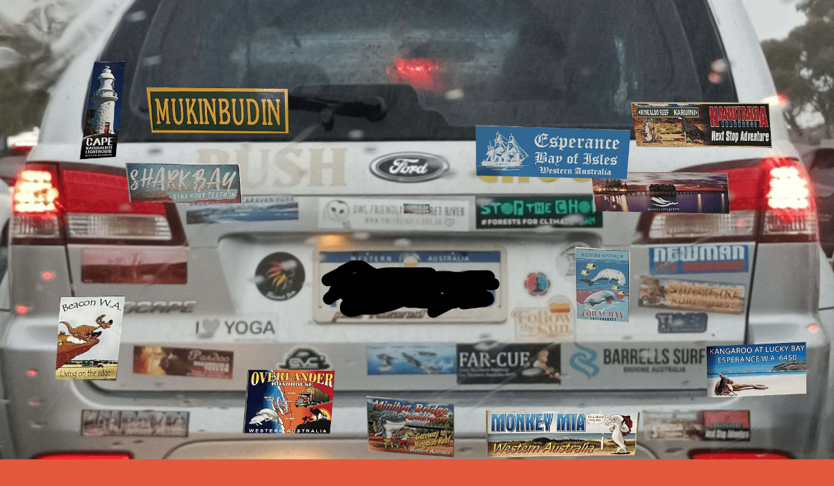 Got Enough Stickers There, Mate? Local Man's Car Now Just An Advert For ...